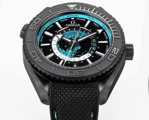 Omega Seamaster Aqua Terra Worldtimer “Black & Cyan” — KB Factory ...
